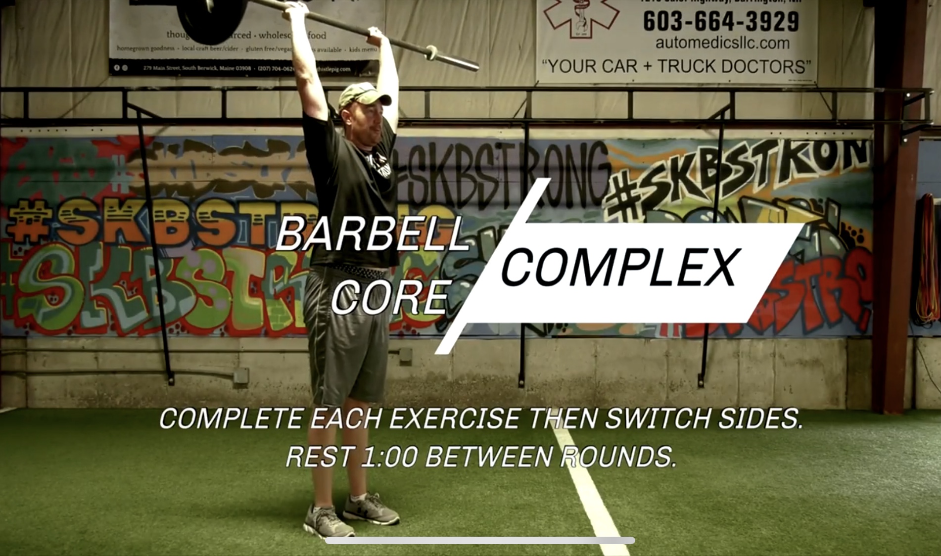 Barbell Core Complex - Seacoast Kettlebell